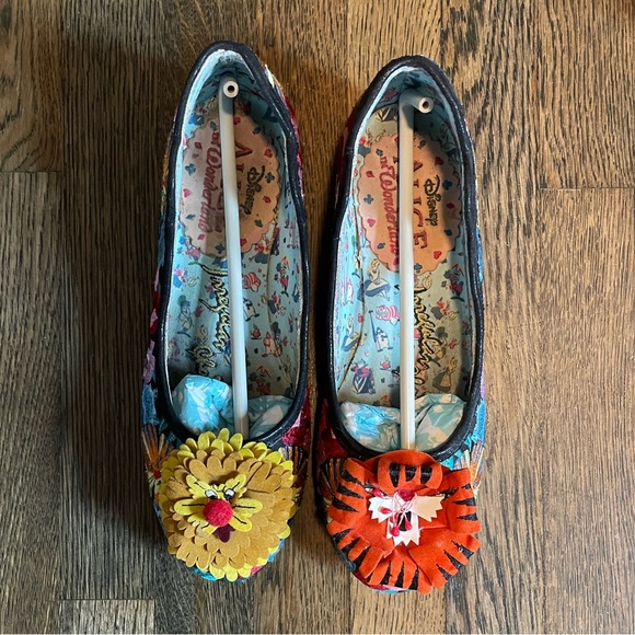 Irregular Choice | Shoes | Irregular Choice Talk To The Flowers Flats ...